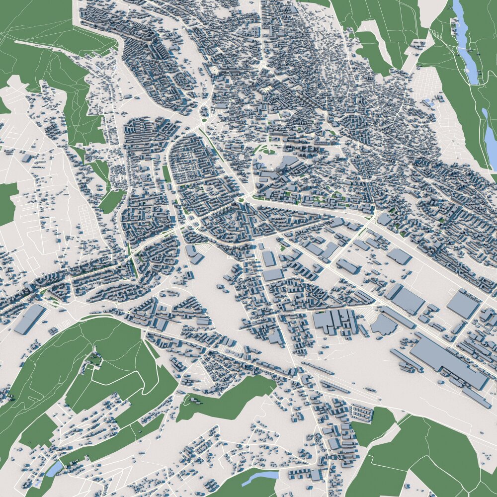 Iasi City Romania 3D model - Download City on 3DModels.org
