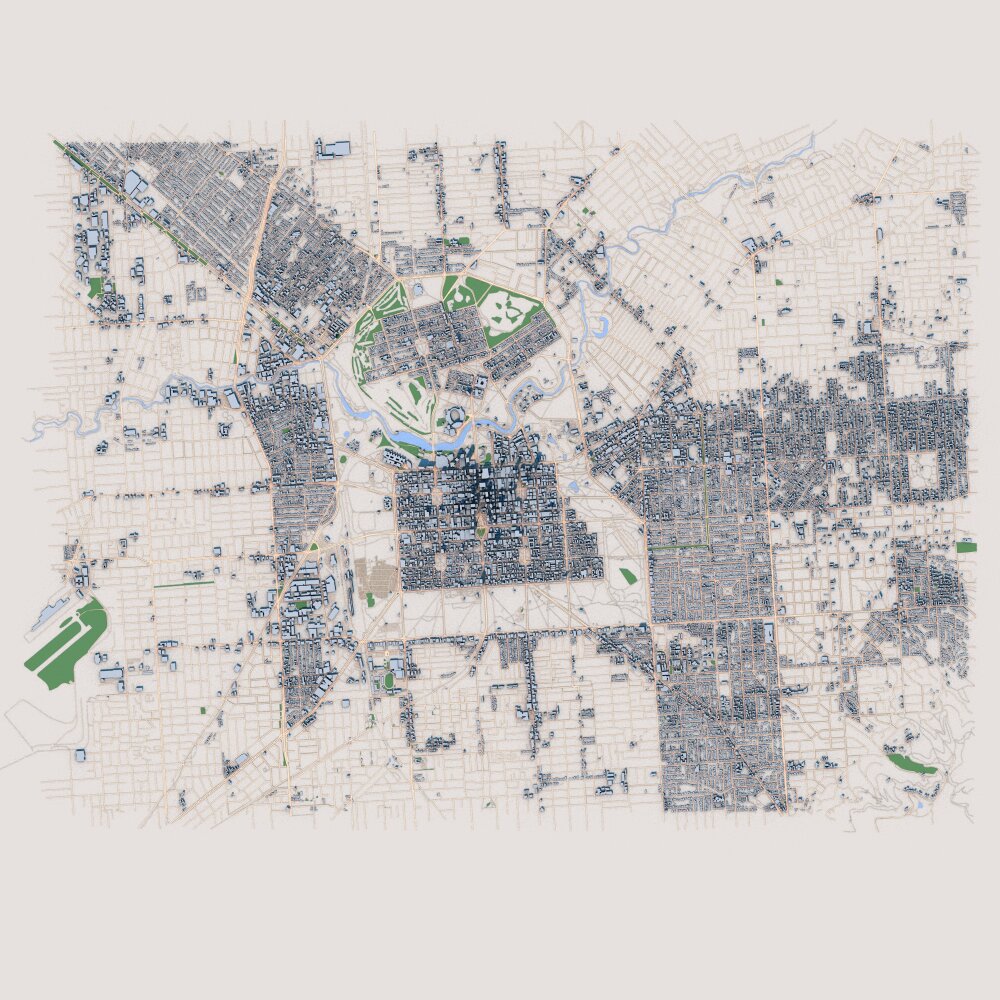 Adelaide City Australia 3D model - Download City on 3DModels.org