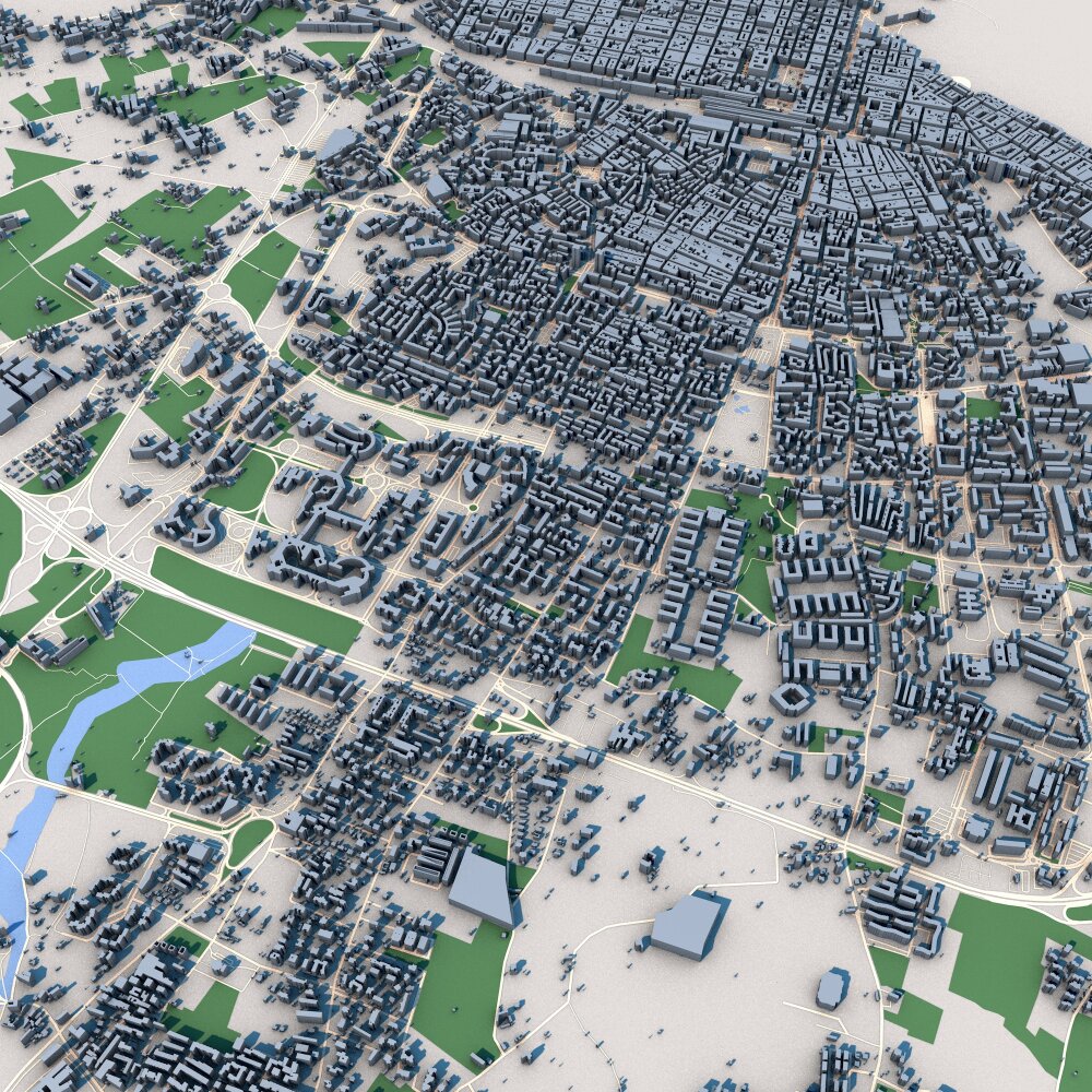 Bari City Italy 3D model - Download City on 3DModels.org