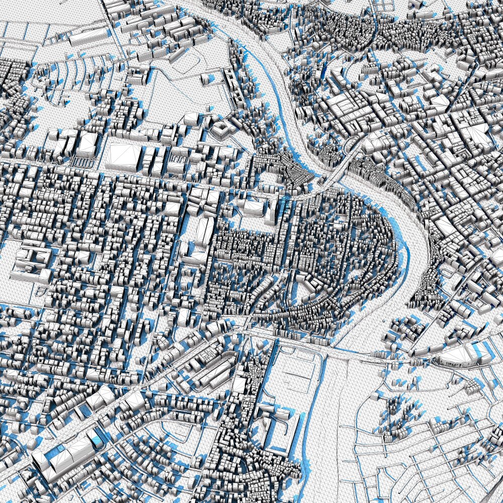 Davao City Philippines 3D model - Download City on 3DModels.org