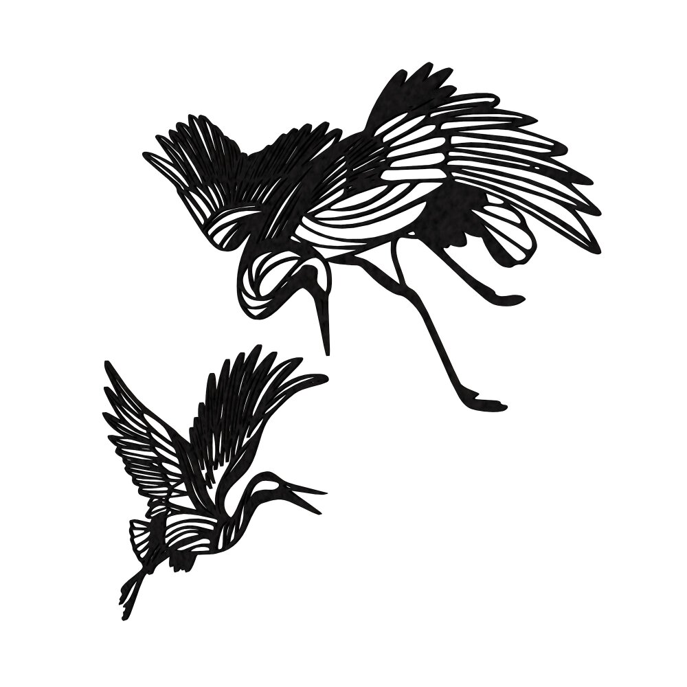 Crane Home Decor 3D Printing Model - Download STL file for Printing ...