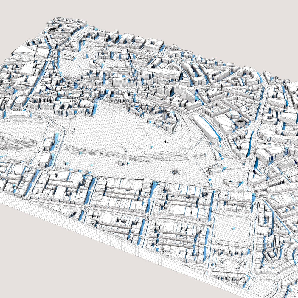 Edinburgh Castle in Edinburg 3D model - Download City on 3DModels.org