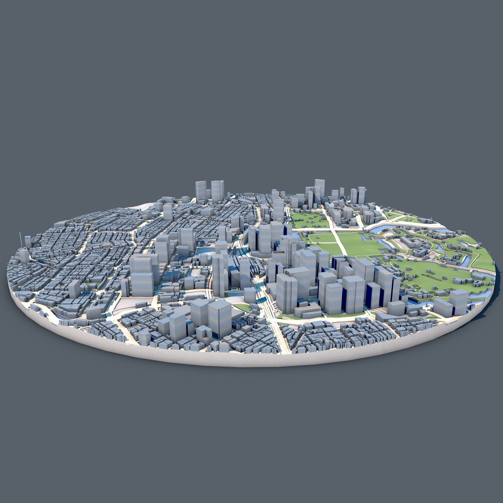 Tokyo City Japan 3D model - Download City on 3DModels.org