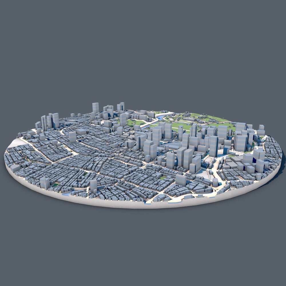 Tokyo City Japan 3D model - Download City on 3DModels.org