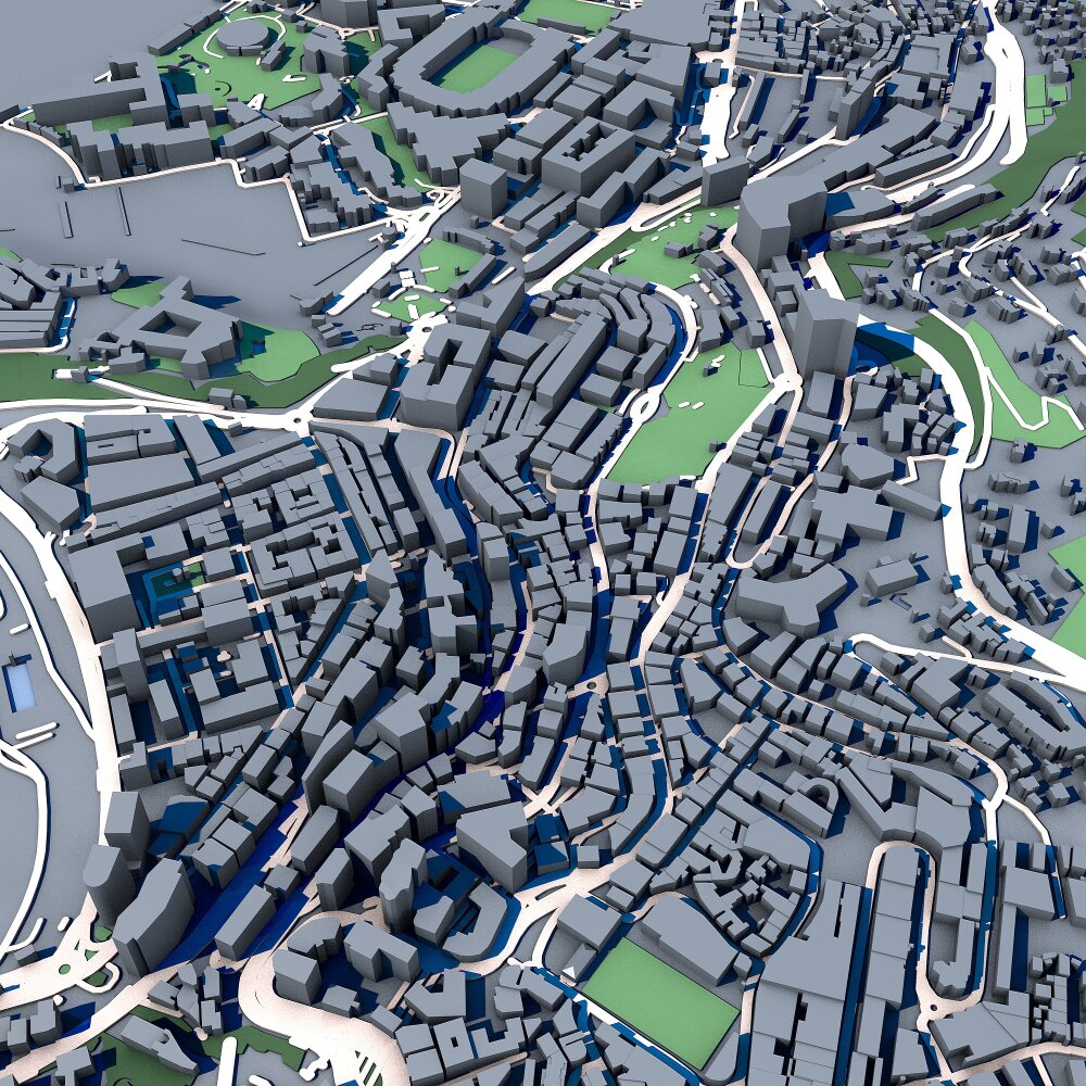 Exotic Garden of Monaco 3D model - Download City on 3DModels.org