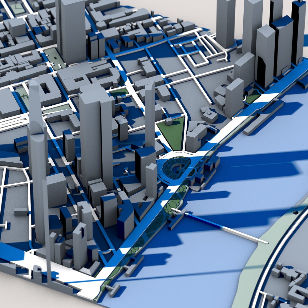 Vietcombank Tower Ho Chi Minh City Skyscraper Vietnam 3D model ...