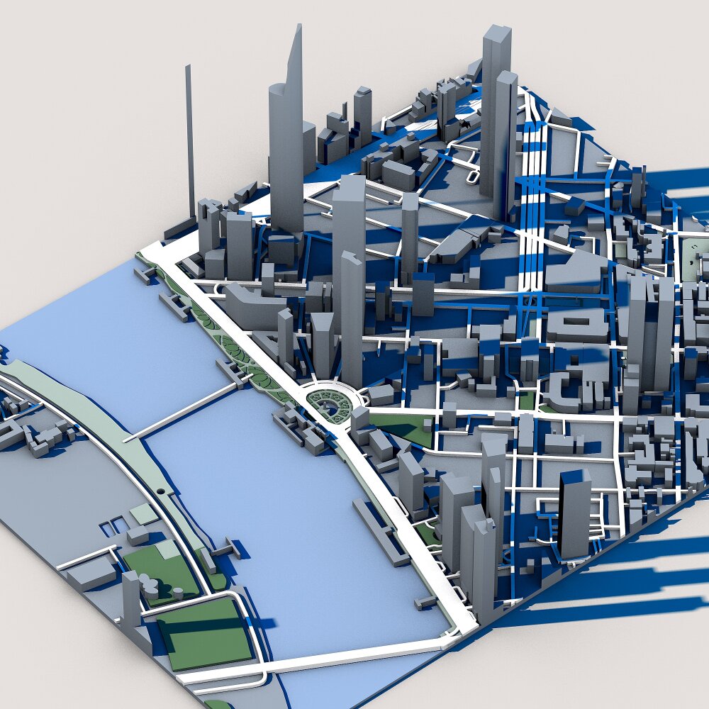 Vietcombank Tower Ho Chi Minh City Skyscraper Vietnam 3D model ...