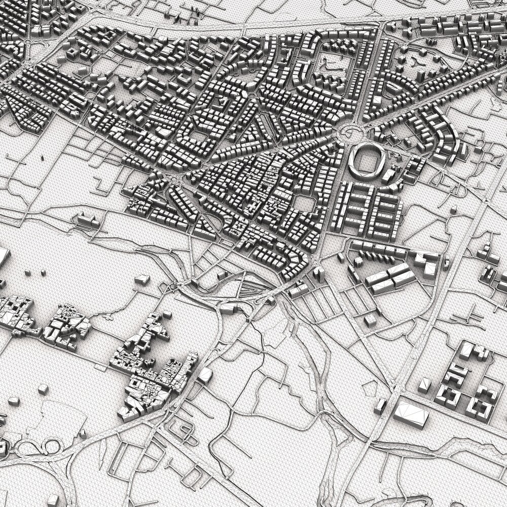 Damascus Capital of Syria 3D model - Download City on 3DModels.org