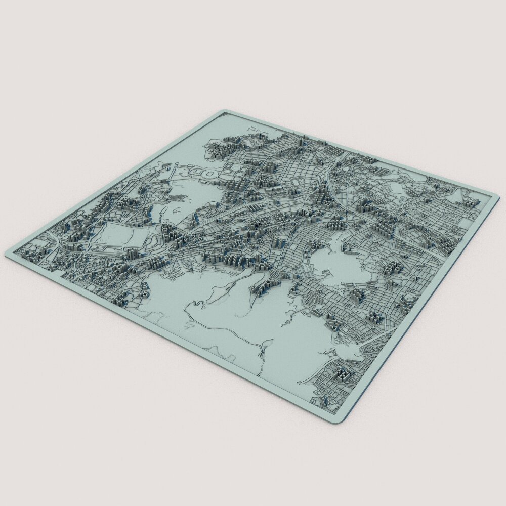 Busan City South Korea 3D model - Download City on 3DModels.org