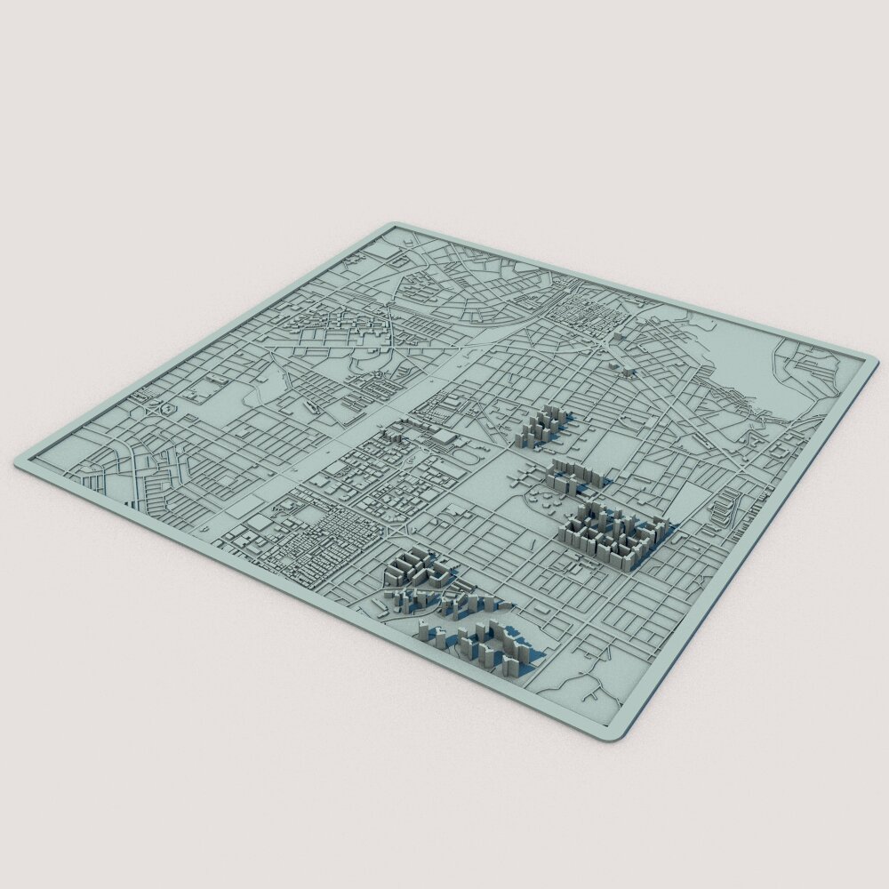 Incheon City South Korea 3D model - Download City on 3DModels.org