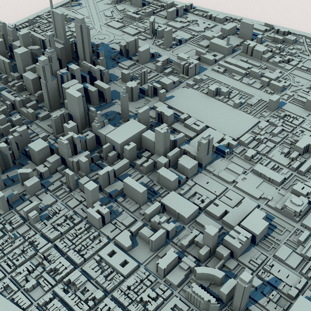 Mapa da Cidade de Filadélfia Estados Unidos Modelo 3D - Baixar Cidade ...