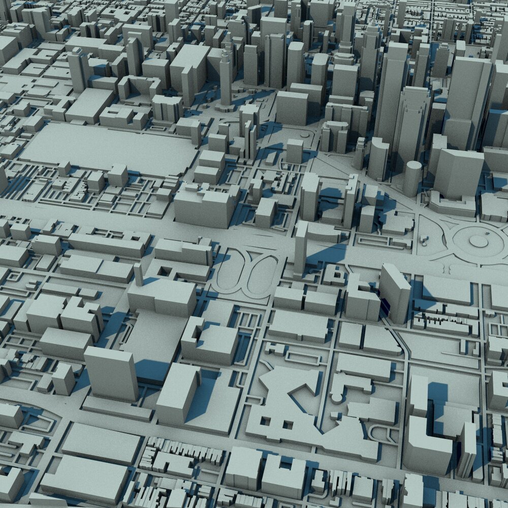 Mapa da Cidade de Filadélfia Estados Unidos Modelo 3D - Baixar Cidade ...