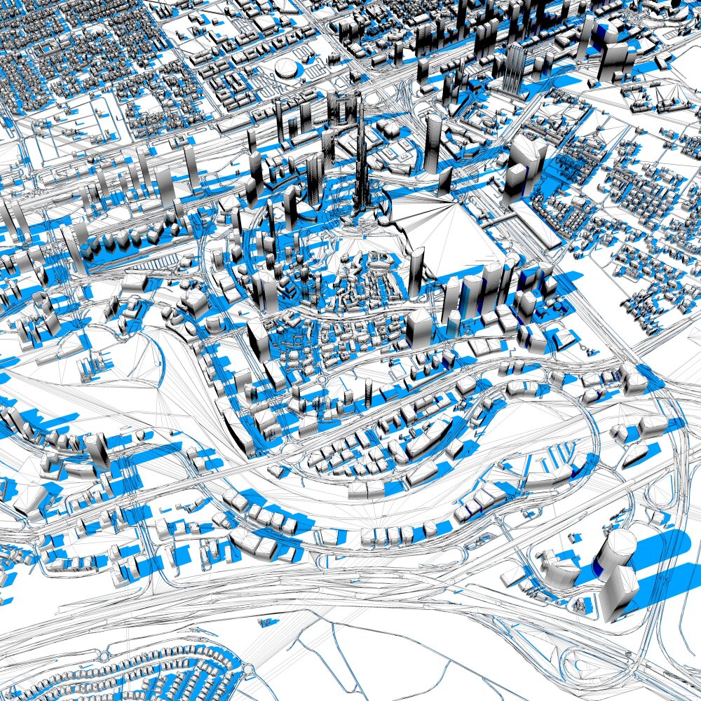 Burj Khalifa Downtown Dubai United Arab Emirates 3D model - Download ...