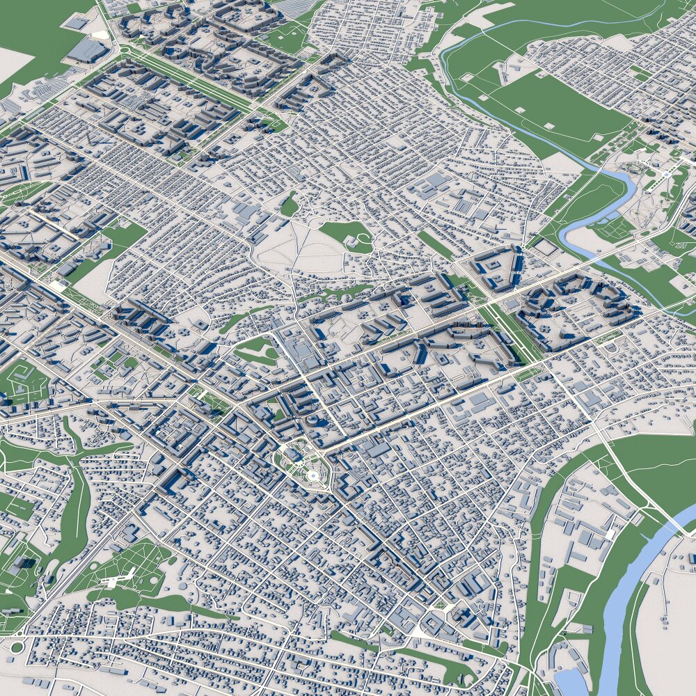 Mariupol City Ukraine 3D model - Download City on 3DModels.org