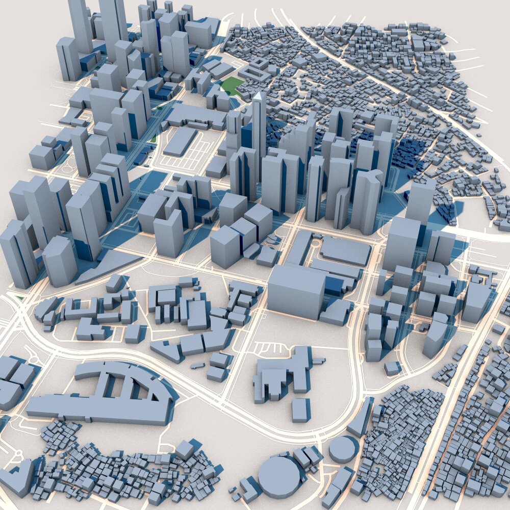 Grand Hyatt Manila PBCom Turm Philippinen 3D-Modell - Herunterladen ...