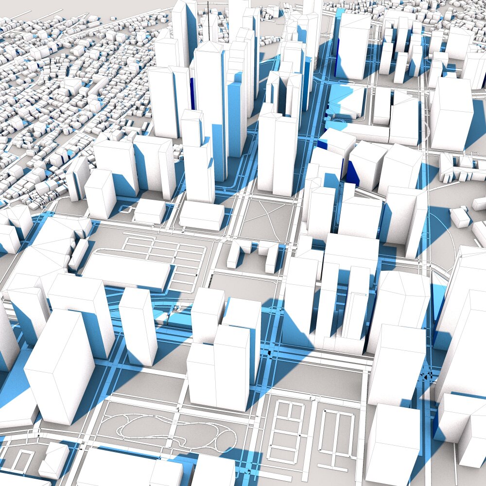 Grand Hyatt Manila Pbcom Tower Philippines 3D model - Download City on ...