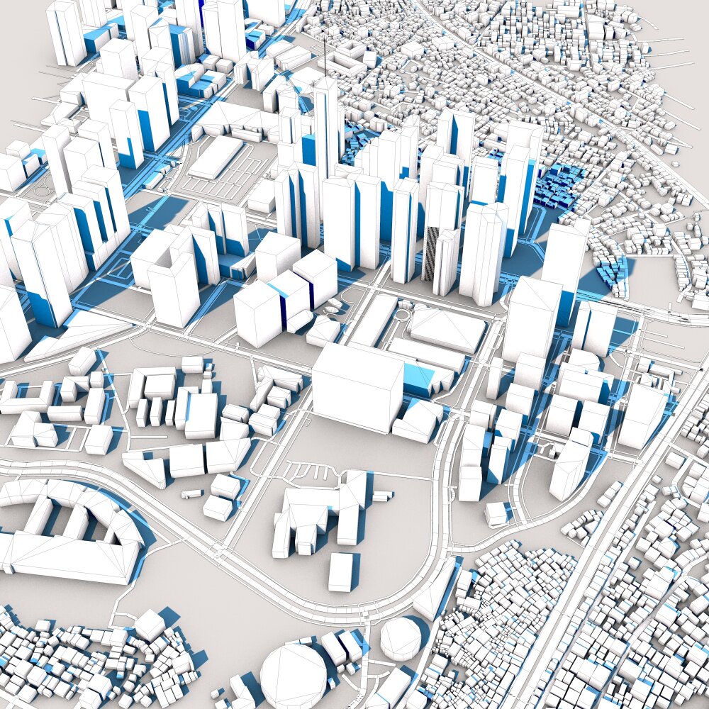 Grand Hyatt Manila Pbcom Tower Philippines 3D model - Download City on ...