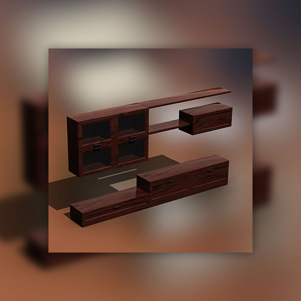 Furniture Set 02 3D model - Download Furniture Set on 3DModels.org