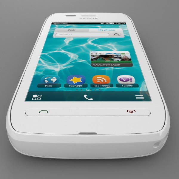 Nokia 603 3D model - Download Phones on 3DModels.org