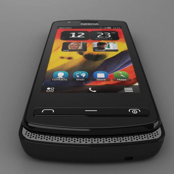 Nokia 700 3D model - Download Phones on 3DModels.org
