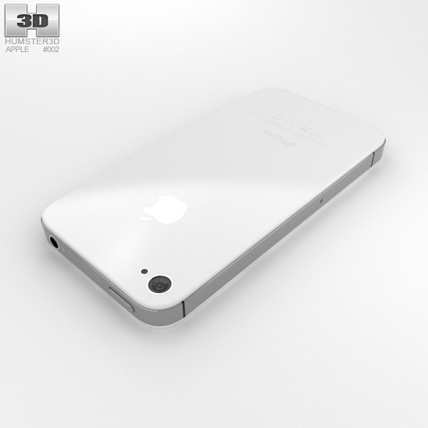 Apple iPhone 4s 3D model - Download Phones on 3DModels.org