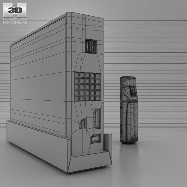 Nintendo Wii 3D model - Download Game Console on 3DModels.org