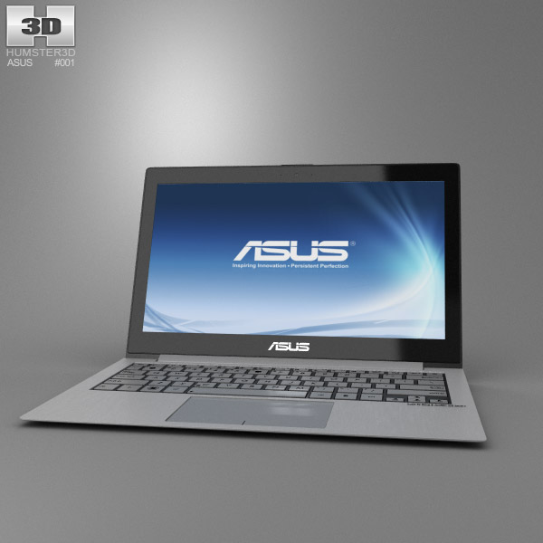 Asus Zenbook UX21 Modelo 3D - Descargar Ordenador portátil on 3DModels.org