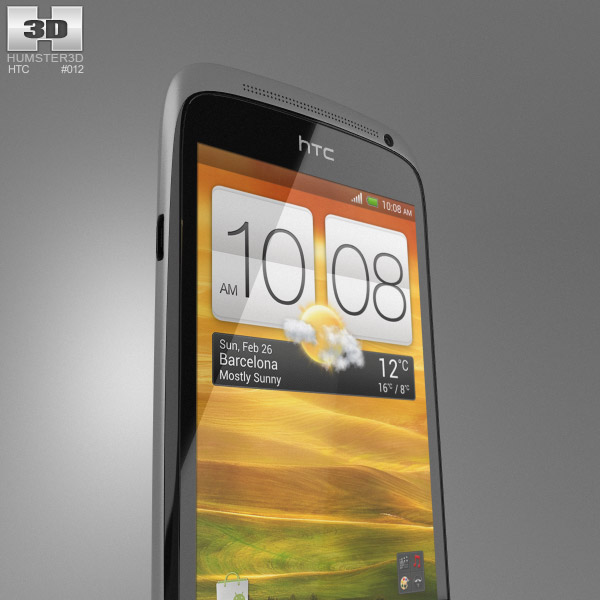 HTC One S 3D model - Download Phones on 3DModels.org
