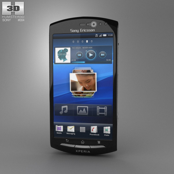 Sony Xperia Neo V 3D model - Download Phones on 3DModels.org