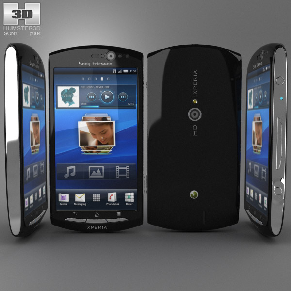 Sony Xperia Neo V Modelo 3D - Baixar Telefone no 3DModels.org