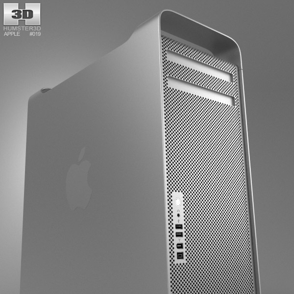 Apple Mac Pro 3D model - Download Desktop Computer on 3DModels.org