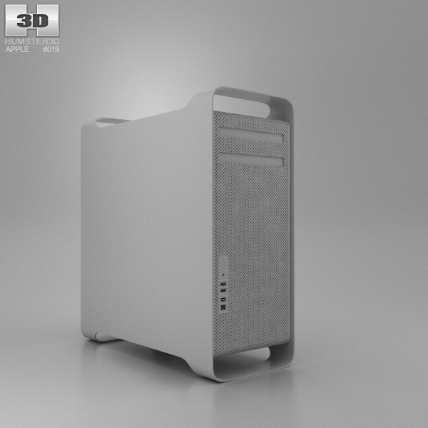 Apple Mac Pro 3D model - Download Desktop Computer on 3DModels.org