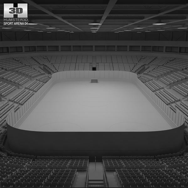 Hockey Arena 3D model - Download Stadium on 3DModels.org