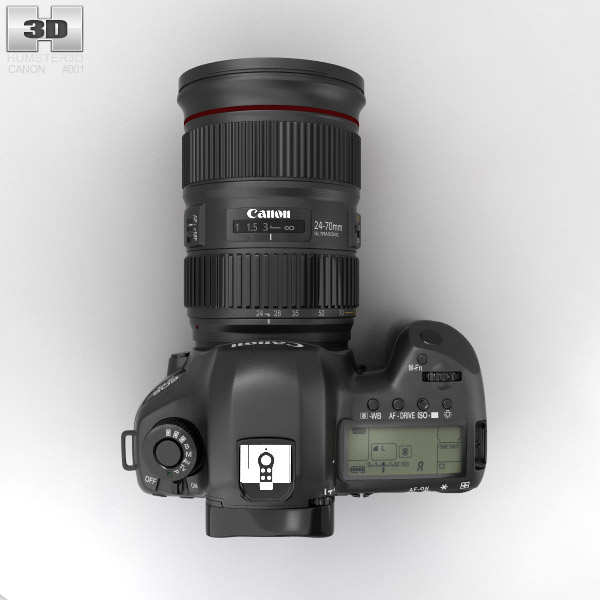 Canon EOS 5D Mark III 3D model - Download Photo camera on 3DModels.org
