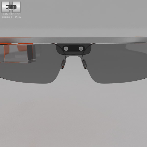 Google Glass 3D模型 - 下载 电子配件 on 3DModels.org