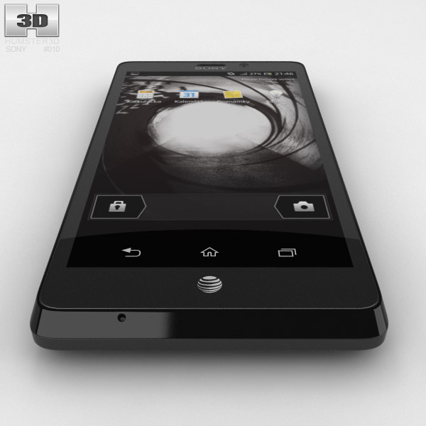 Sony Xperia TL 3D 모델 - 다운로드 전화 on 3DModels.org