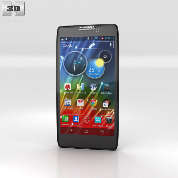 Motorola Droid Razr 3D model - Download Phones on 3DModels.org