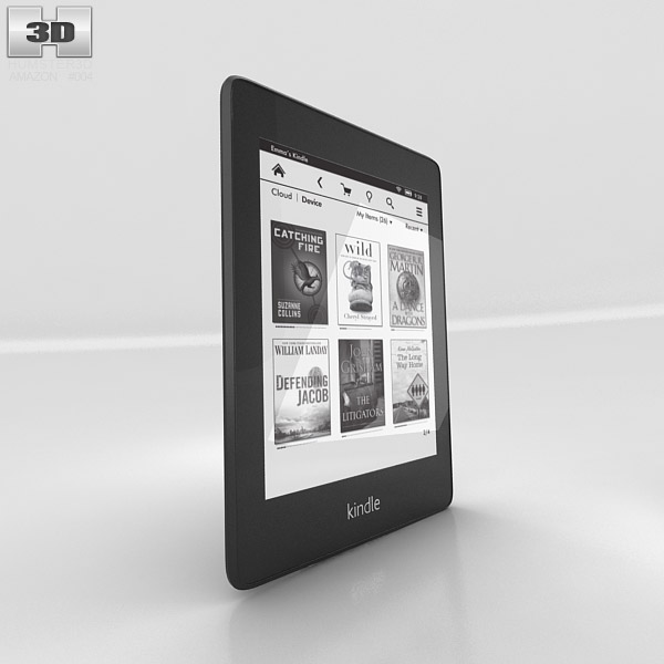 Amazon Kindle Paperwhite 3D model - Download Tablet on 3DModels.org