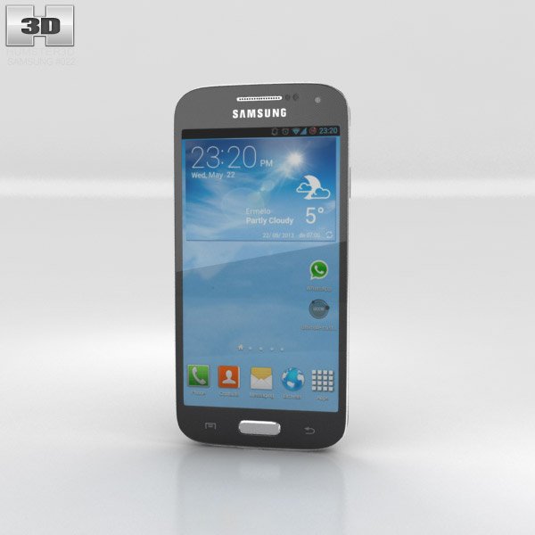 Samsung Galaxy S4 Mini Black 3D model - Download Phones on 3DModels.org