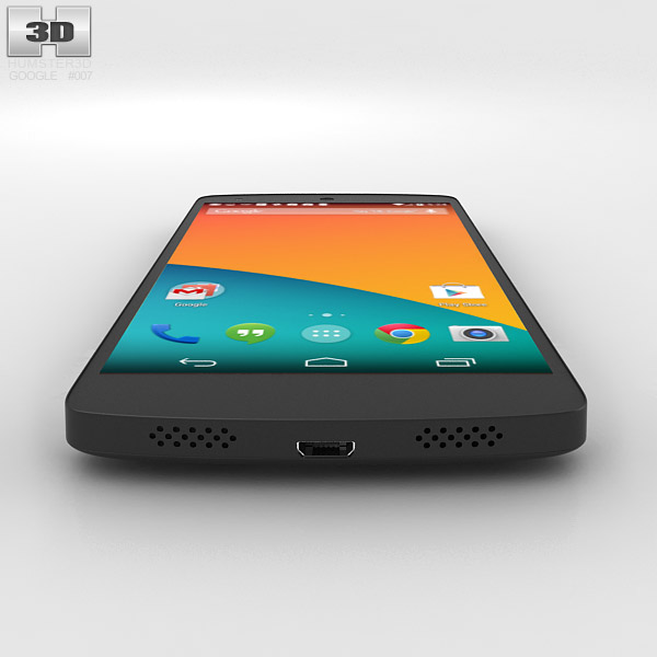Google Nexus 5 3D model - Download Phones on 3DModels.org