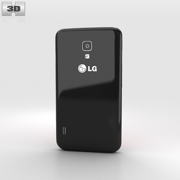 LG Optimus L7 II Dual P715 3D model - Download Phones on 3DModels.org