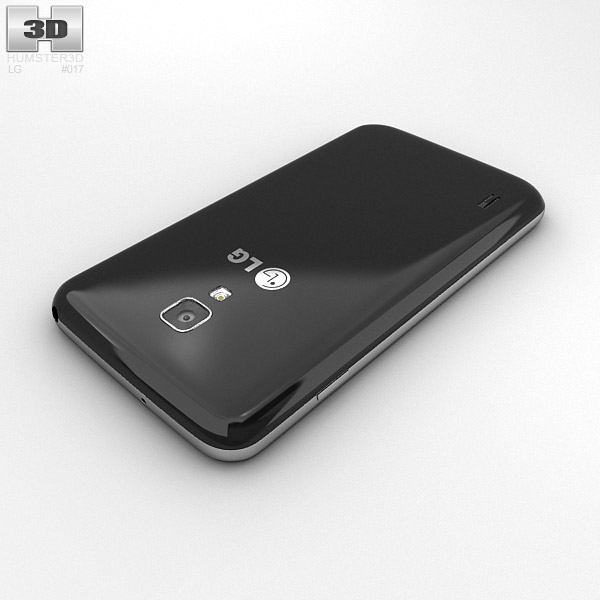LG Optimus L7 II Dual P715 3D model - Download Phones on 3DModels.org
