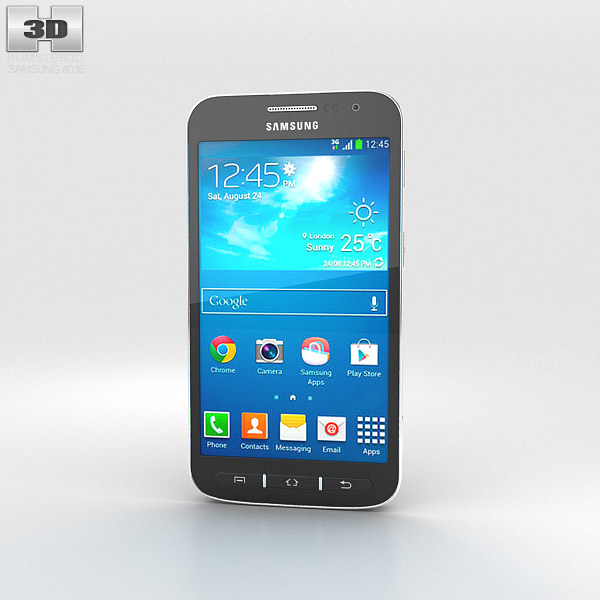Samsung Galaxy Core Advance 3D model - Download Phones on 3DModels.org
