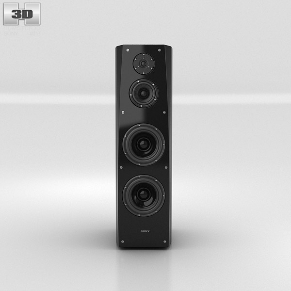 Sony SS-AR1 音频音箱 3D模型 - 下载 音响设备 on 3DModels.org