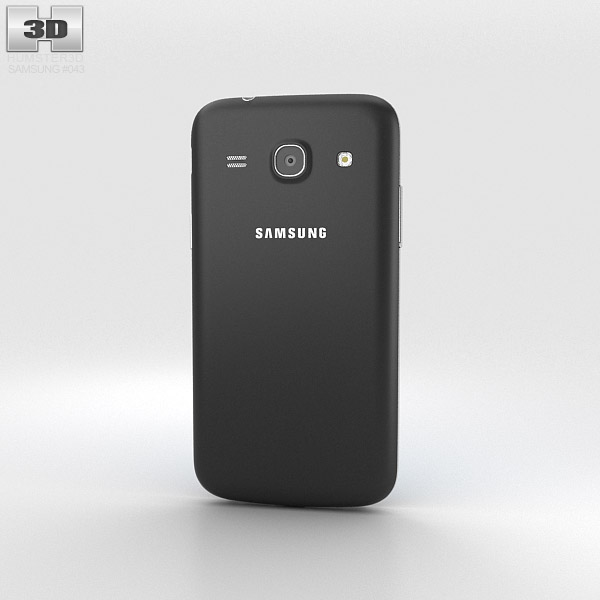 Samsung Galaxy Core Plus Black 3D 모델 - 다운로드 전화 on 3DModels.org