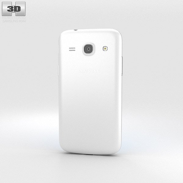 Samsung Galaxy Core Plus White 3D model - Download Phones on 3DModels.org
