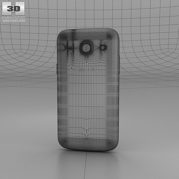 Samsung Galaxy Core Plus White 3D model - Download Phones on 3DModels.org