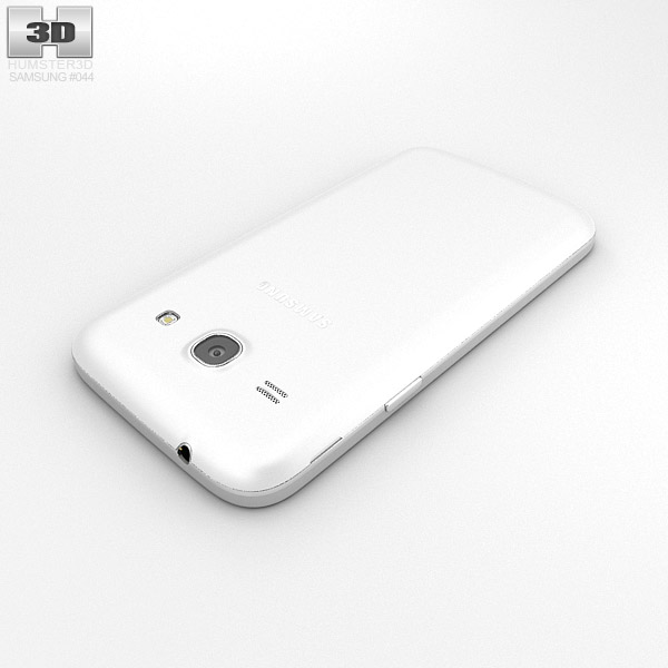 Samsung Galaxy Core Plus White 3D model - Download Phones on 3DModels.org