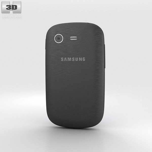 Samsung Galaxy Star Trios Black 3D model - Download Phones on 3DModels.org