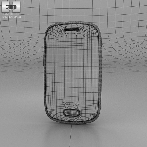 Samsung Galaxy Star Trios Black 3D model - Download Phones on 3DModels.org